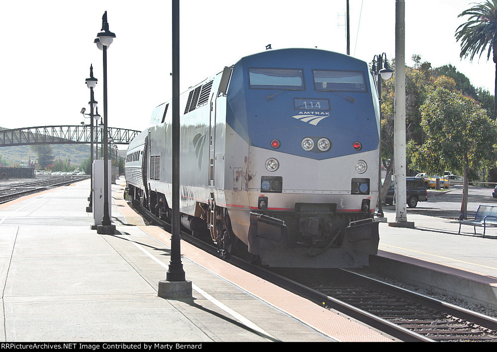 Amtrak 114 Taking an Hour and 15 Minute Break Before Returning to LA